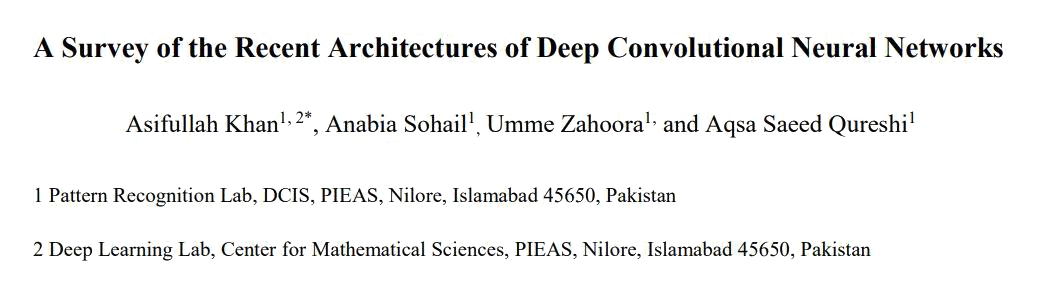 7大类深度CNN架构创新综述 | 电子创新网 Imgtec 社区