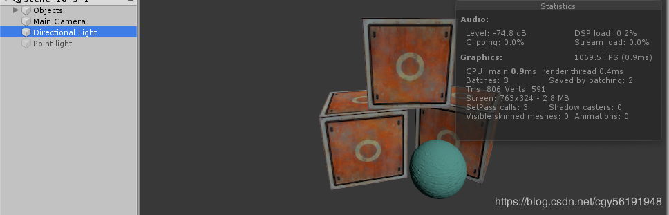 unity中的渲染优化技术——（减少draw call数目 方法一：动态批处理） | 电子创新网 Imgtec 社区